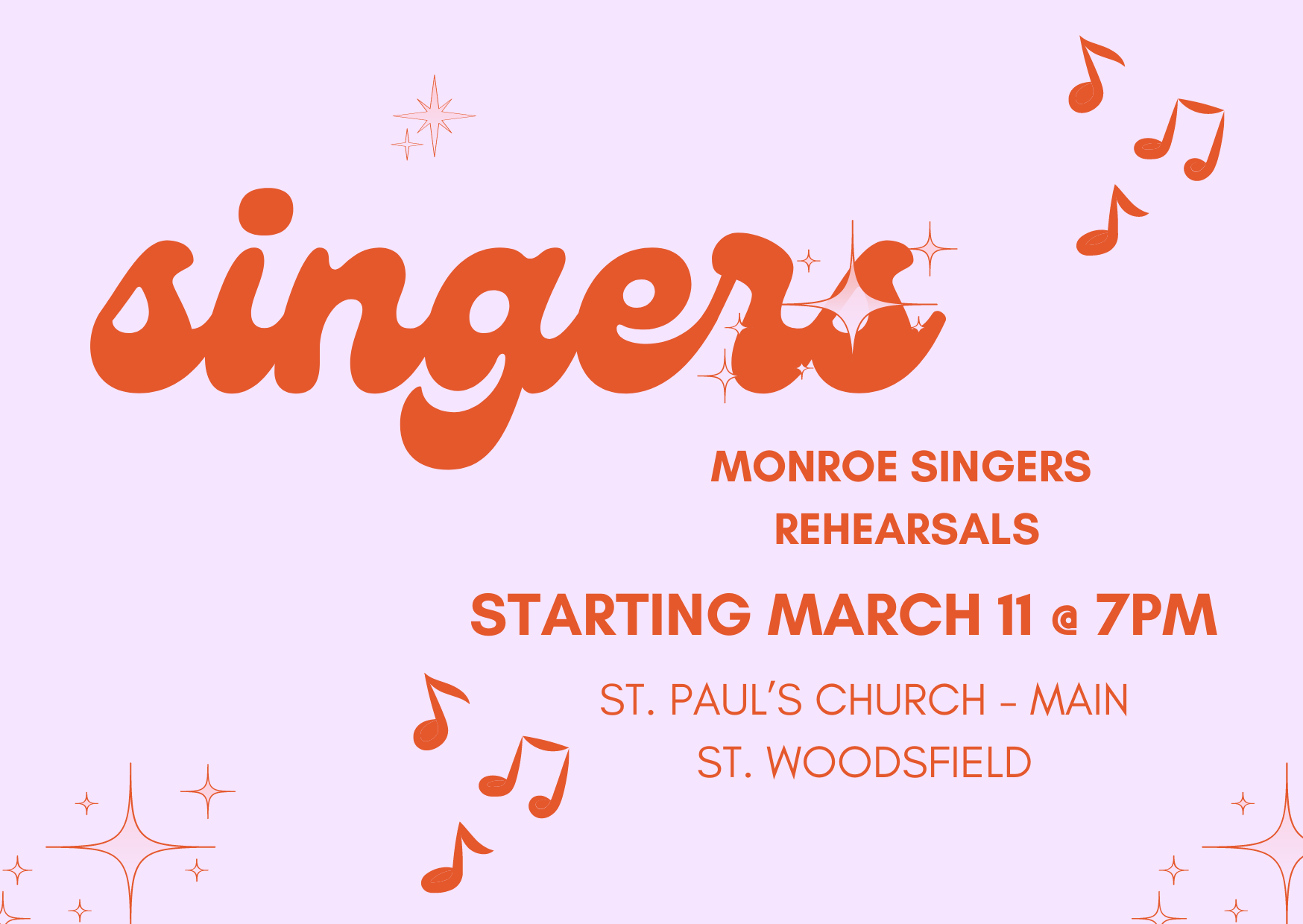 Monroe Singers 2023 Christmas Favorites Concerts Dec. 9 & 10